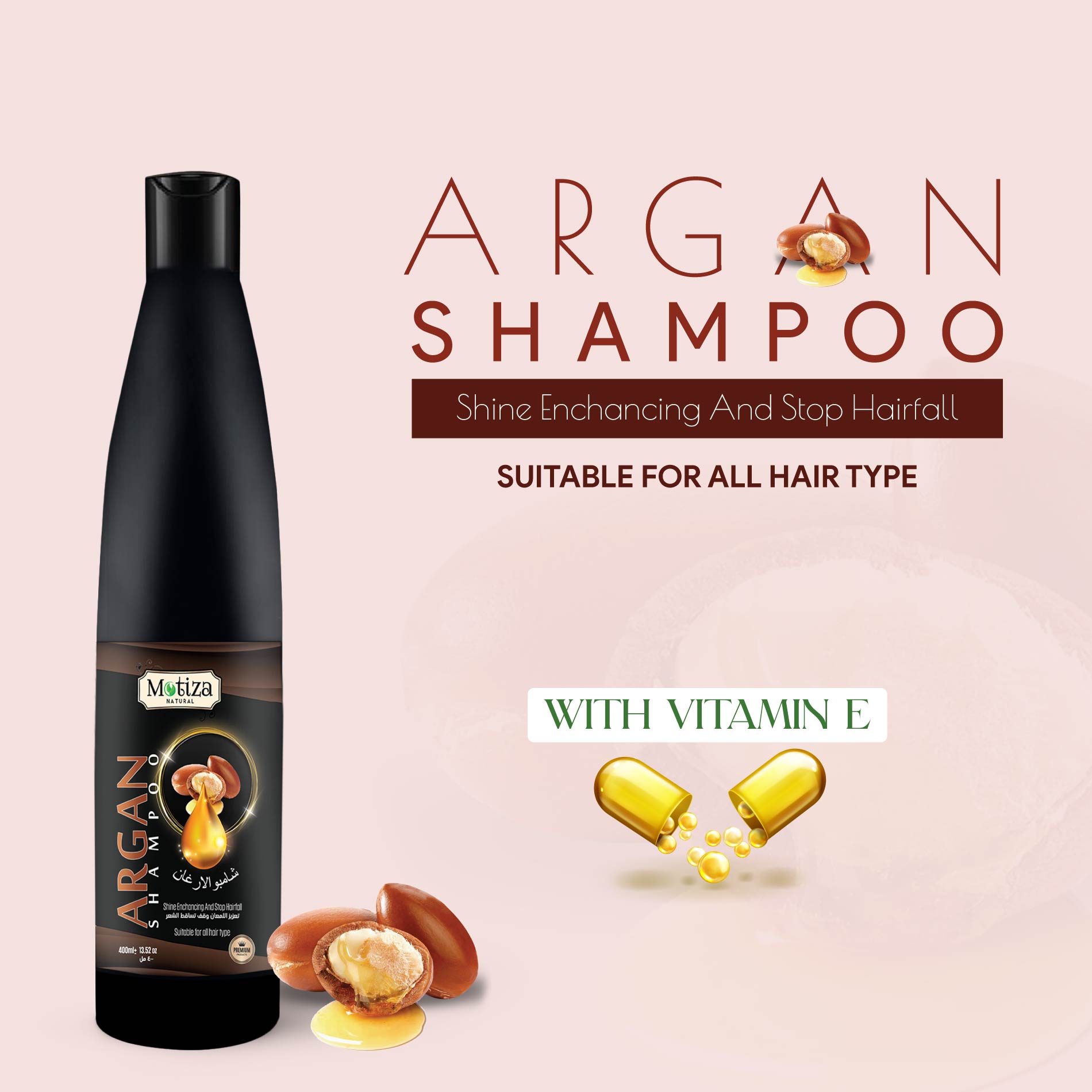 Argan Shampoo– Motiza