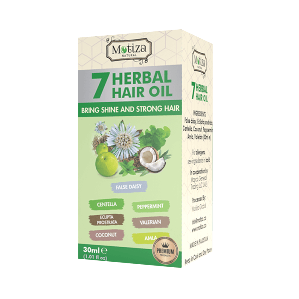 Shop Seven Herbal Hair Oil Online in Pakistan | Motiza.PK